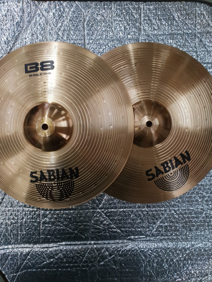 사비안 B8 하이헷 중고 심벌 신품수준 : 네이버 블로그