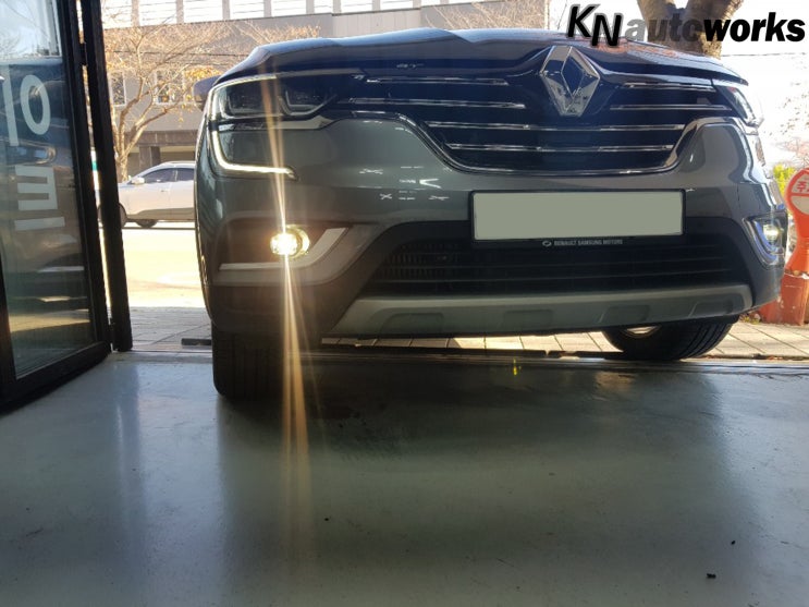QM6 순정 LED 안개등 작업 : 네이버 블로그
