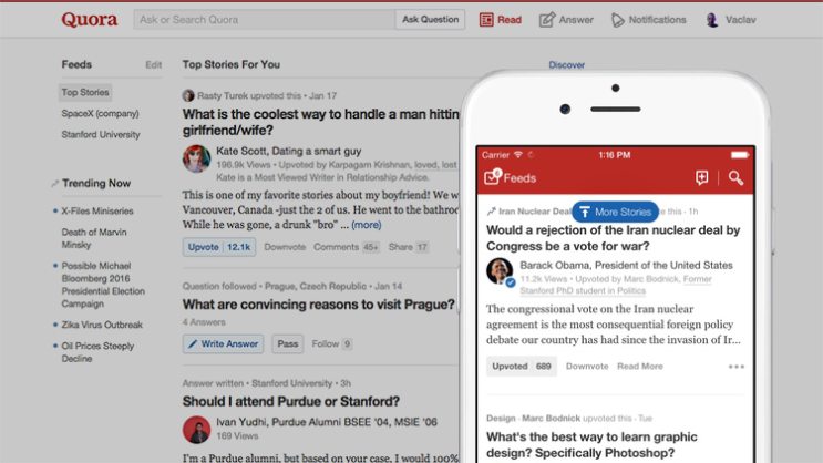 프로페셔널을 위한 소셜 Q&A 서비스, 쿼라(Quora)..."고수들의 지혜를 들으려는 자세, 변하지 않는 인간의 갈망"│인터 ...