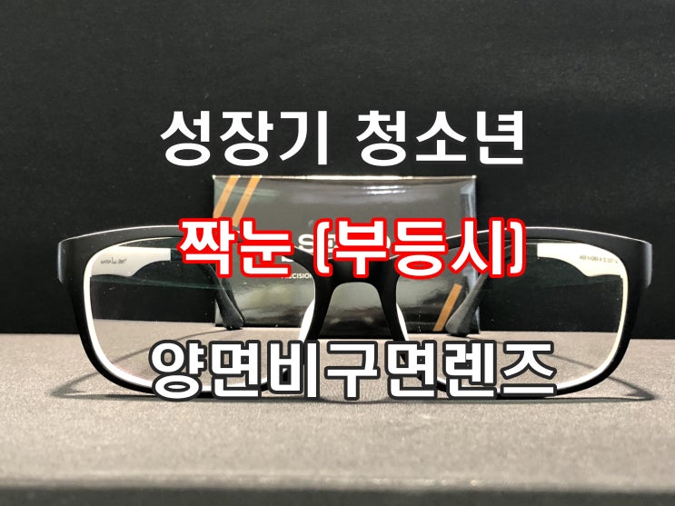 짝눈 부등시에 좋은 안경렌즈 양면비구면렌즈 ㄴㅂㅊㅅ 네이버 블로그
