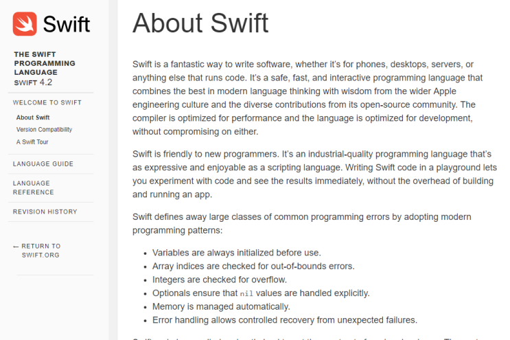 https://docs.swift.org/swift-book/ : 네이버 블로그
