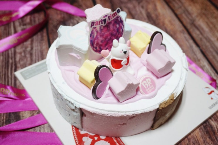 베라 오버액션 토끼 배스킨라빈스 2018 크리스마스 아이스크림 케이크 크리스마스케이크 (메뉴/가격) : 네이버 블로그