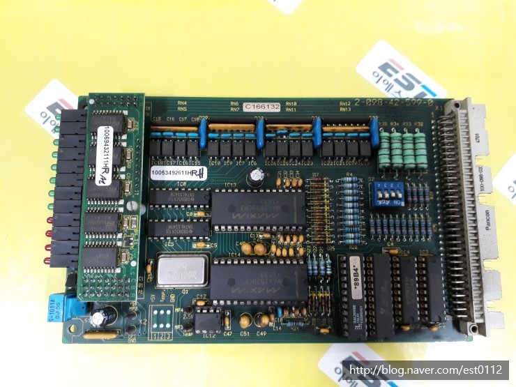 KRONES KHS Board 수리 / Part No.: 2-098-42-599-0 : 네이버 블로그
