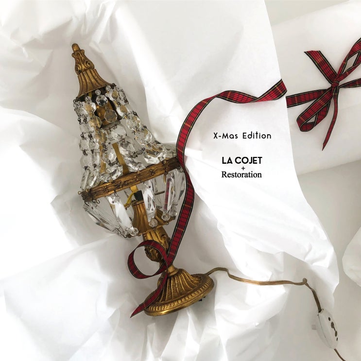 [Sold out]/X-Mas Edition/ "EMPIRE" Table Lamp, 1930s Restoration, La ...