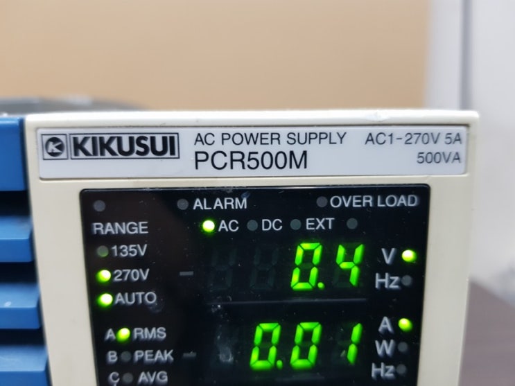 기쿠수이 PCR500M AC Power Supply(AC 1~270V, 5A, 500VA) 중고판매 및 렌탈 : 네이버 블로그