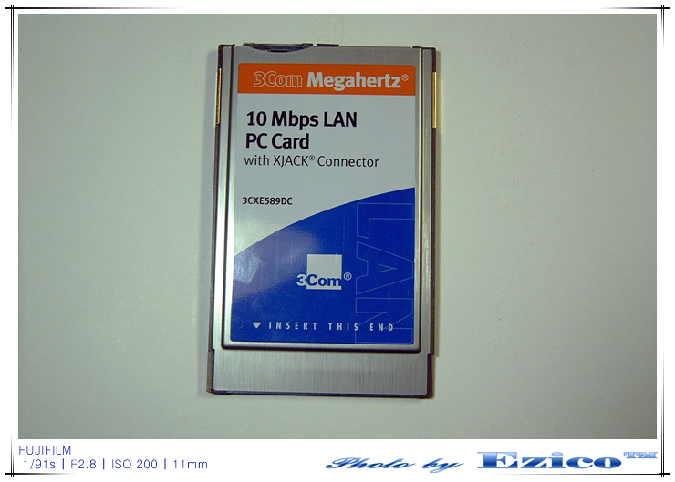 3Com Megahertz PCMCIA Lan Card : 네이버 블로그
