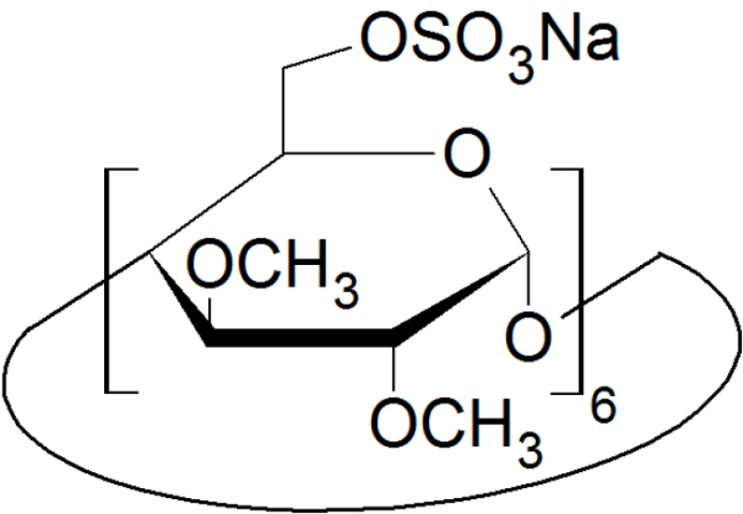 [Cyclolab] Hexakis(2,3-di-O-methyl-6-sulfo)-alpha-cyclodextrin sodium ...