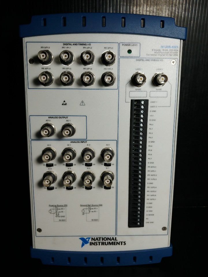 NI DAQ USB-6221 8 입력, 16 비트, 250 kS/s : 네이버 블로그