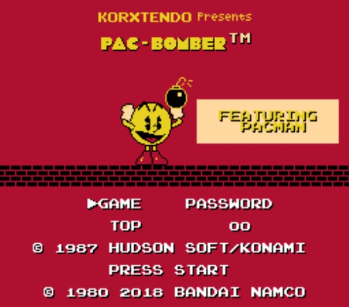 [NES] Pac-Bomber [Bomberman HACK] : 네이버 블로그