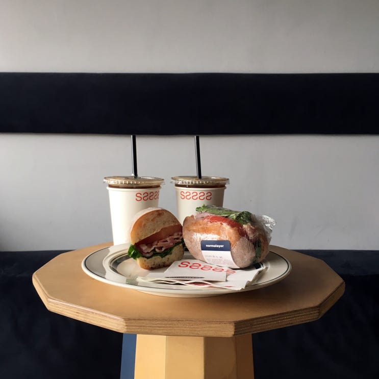 경주 카페 | 스펑크커피 노멀레이어 샌드위치 : 네이버 블로그