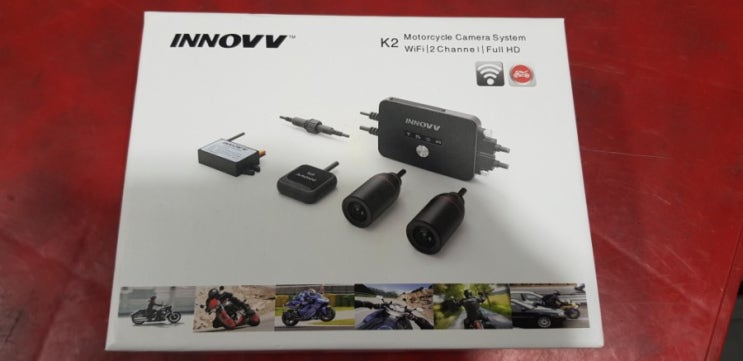 혼다 CBR600RR 블랙박스 2채널.이노브K2 : 네이버 블로그