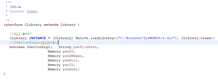 JNA : 네이버 블로그
