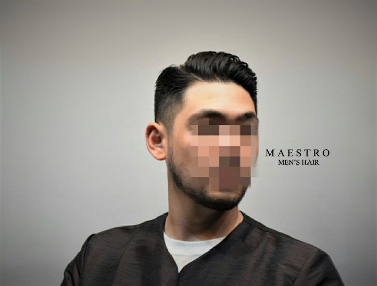 마에스트로 맨즈헤어 남성전문미용실 슬릭백 언더컷 네이버 블로그