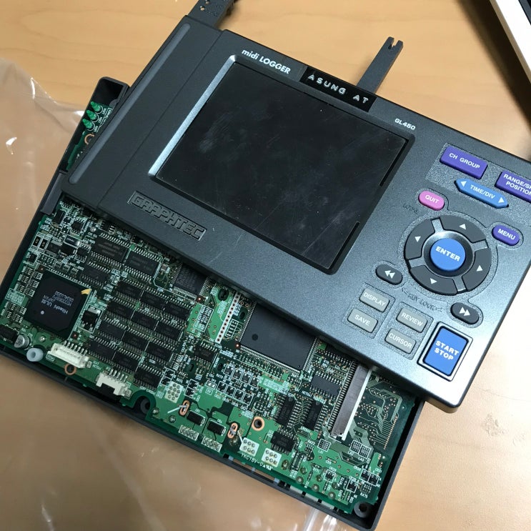 GRAPHTEC midi Logger GL450 온도 습도 기록계 고장 폐기, 신모델 GL200A 로 다시 구매 : 네이버 블로그