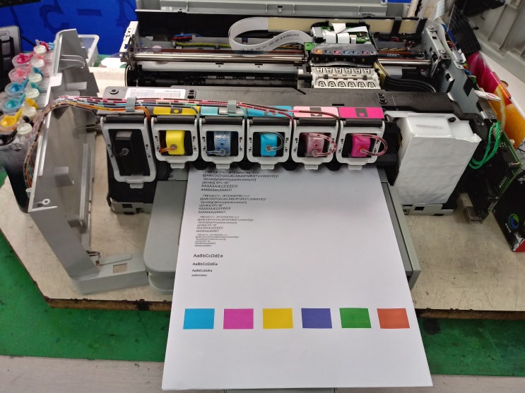 hp 포토스마트 C6180 캐리지 걸림으로 수리[프린터수리,임대,판매,전산소모품판매] : 네이버 블로그