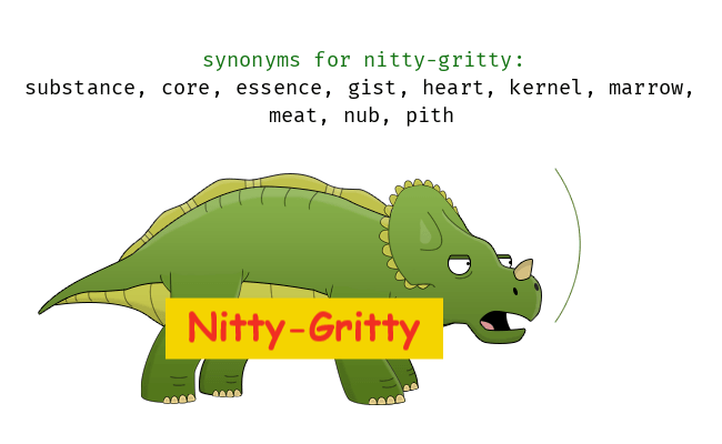 Nitty-Gritty : (쟁점, 상황) 핵심, 요체, 본론 : 네이버 블로그