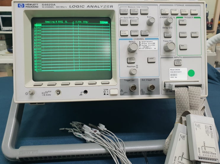 NUBICOM 중고 계측기 판매 HP/Agilent_54620A(16 Channel Logic Analyzer) : 네이버 블로그