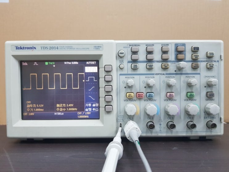 텍트로닉스 TDS2014 오실로스코프 (100MHz,4채널,1GS/s) 중고판매 및 렌탈 : 네이버 블로그