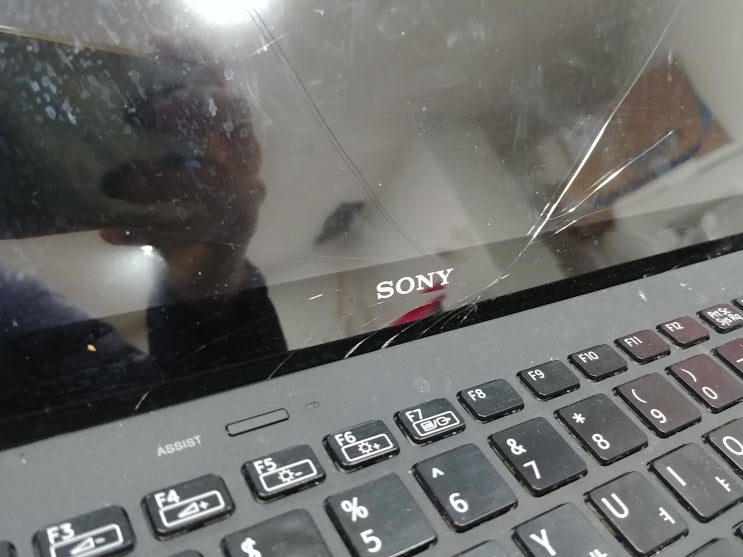 Sony 소니 노트북 액정 모니터 파손 패널교체 수리하기 네이버 블로그