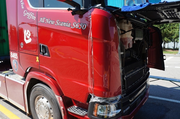 스카니아 s650 전면 전체 ppf 보호 필름 시공 안산 보헤미안퍼포먼스 : 네이버 블로그