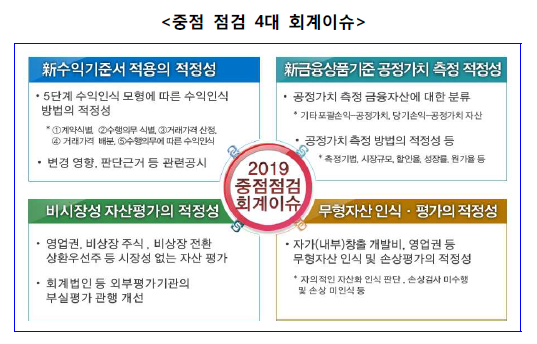 회계이슈 2019년 중점점검 회계이슈테마감리 네이버 블로그
