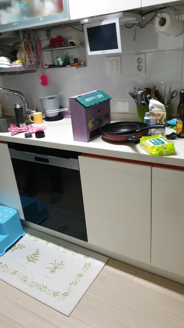 전세만기 식기세척기 사용자리 서랍장으로 원상복구 작업 네이버 블로그