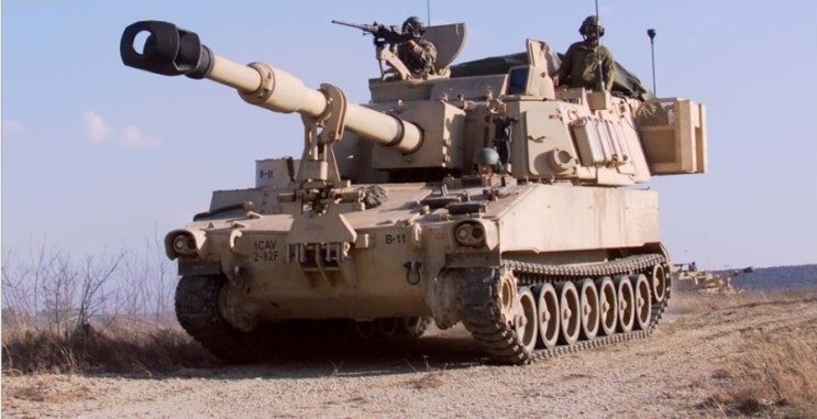 M109 팔라딘 자주포 : 네이버 블로그