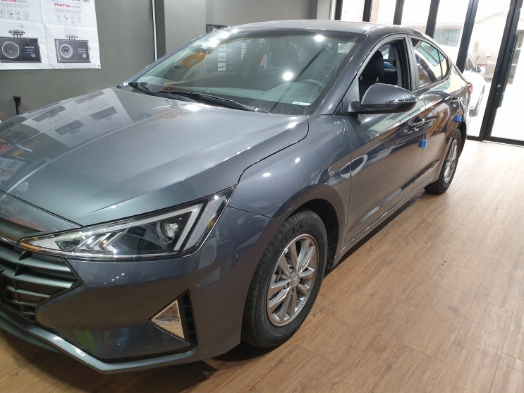 2019 아반테 AD 네비매립 / 현대 폰터스 P682 네비매립 [부천 플레이 카오디오] : 네이버 블로그