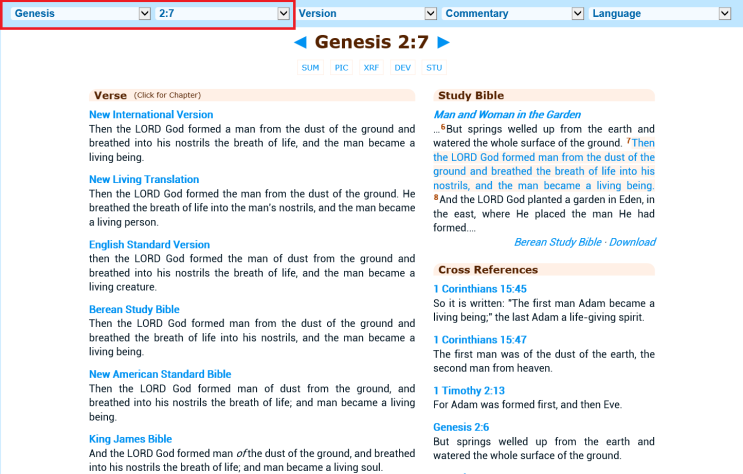 Bible Hub를 이용한 성경 읽기 : 네이버 블로그