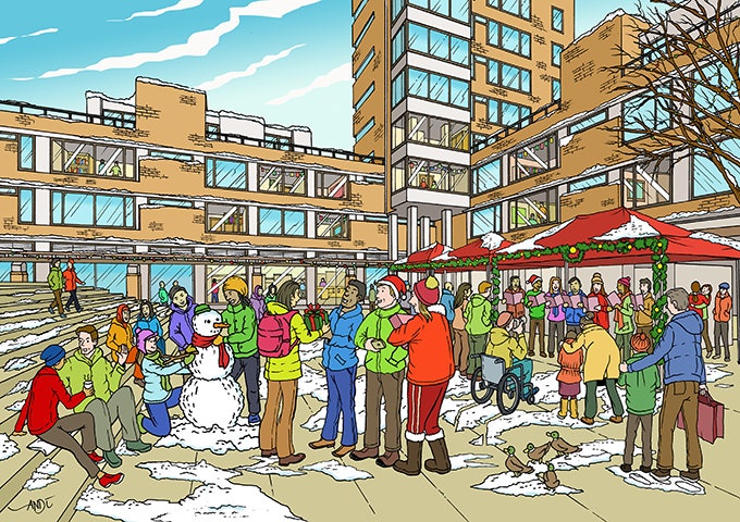 영국유학 Lancaster University 랭커스터 대학교에서 보내 온 Season's Greetings! : 네이버 블로그