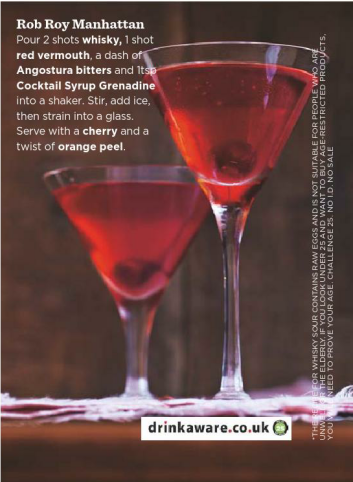 스카치 위스키를 사용한 맨해튼 칵테일, 로브 로이(Rob Roy) : 네이버 블로그