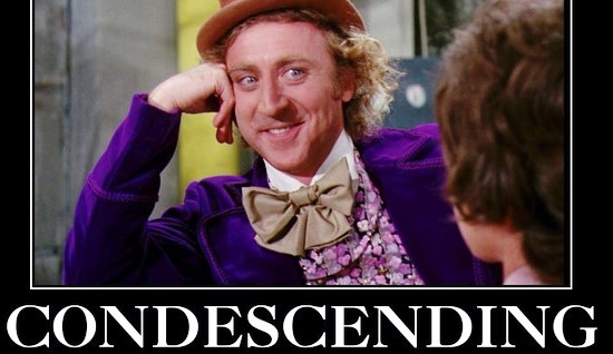 Condescending 잘난체하는 : 네이버 블로그