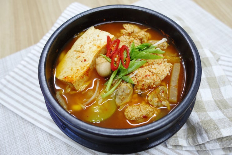 명란젓 알탕 만드는법 칼칼 시원한 명란젓 요리 알탕 끓이는법 W와사비 양념장 네이버 블로그