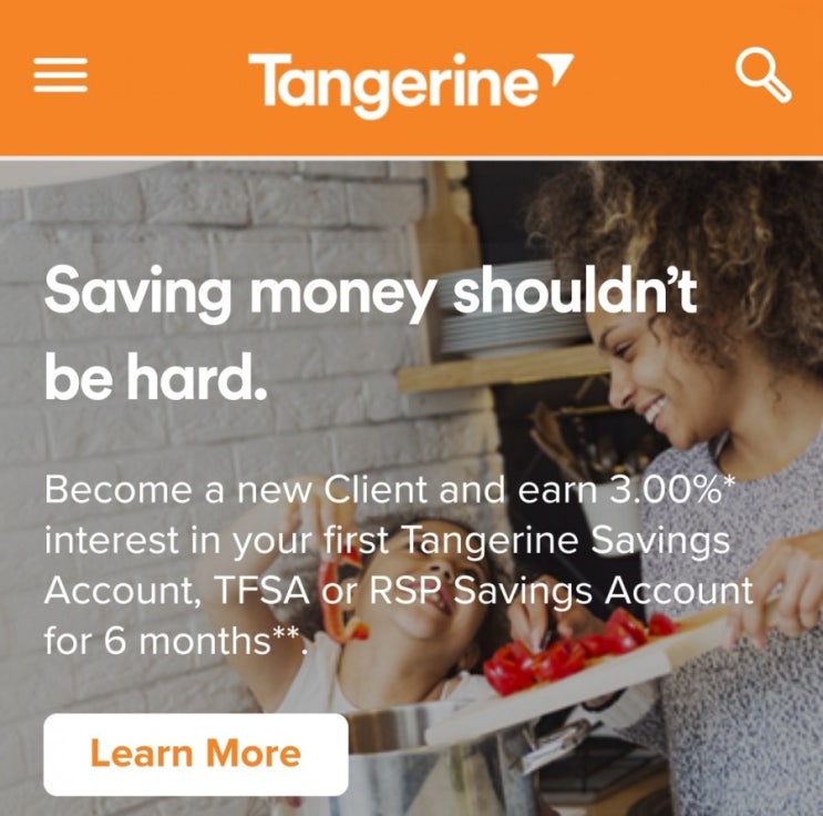 캐나다 Tangerine Bank 탠저린 은행 후기 : 네이버 블로그