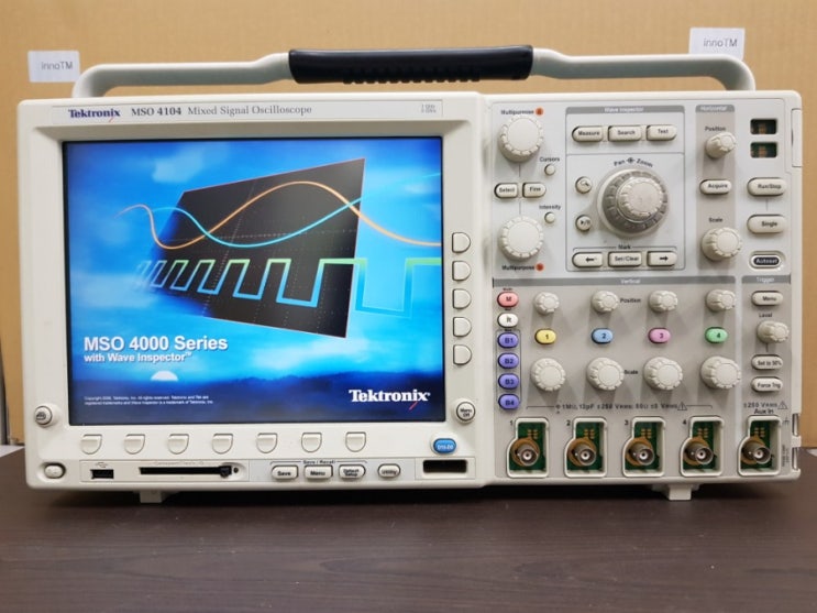 텍트로닉스 MSO4104 오실로스코프(1GHz, 4채널, 5GS/s) 중고판매 및 렌탈 : 네이버 블로그
