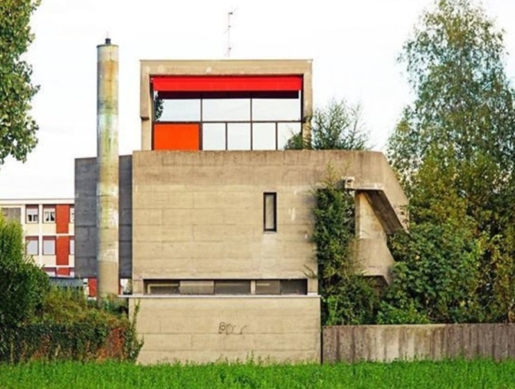 마리오 보타의 스타비오 하우스 house at stabio by mario botta,1967 : 네이버 블로그