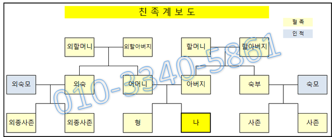 친족혈족 인척의 범위 가족일상생활배상책임보험 피보험자 보상하지 않는 대상 네이버 블로그