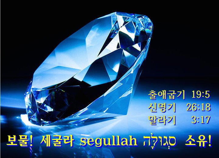 세굴라 segullah סְגוּלָּה 보물, 재산, : 네이버 블로그
