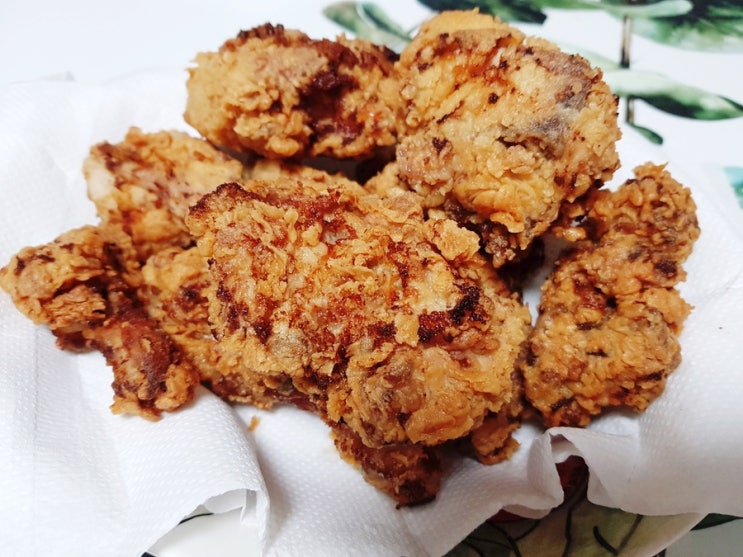 [유통기한 지난 식용유]집에서 만들어먹는 후라이드치킨 : 네이버 블로그