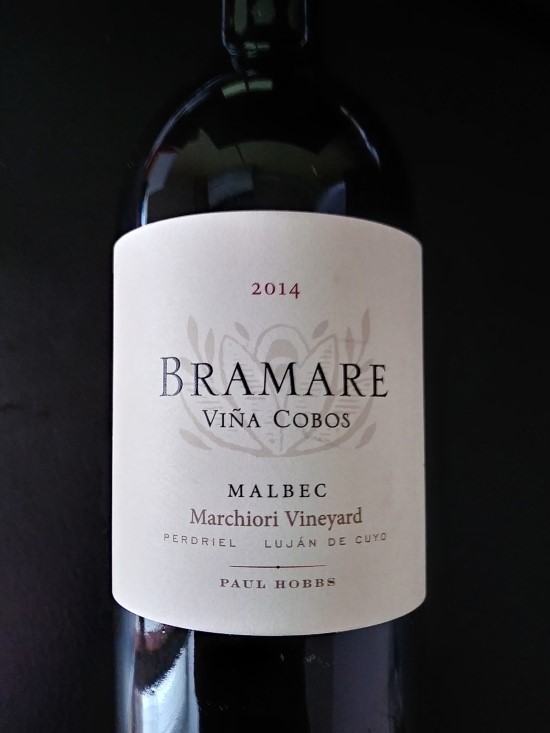 VINA COBOS, Bramare Marchiori Vineyard Malbec 2014 - 아르헨티나 와인 : 네이버 블로그