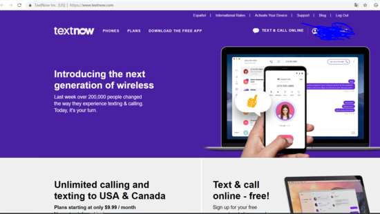 가상전화번호 만들기(Textnow) : 네이버 블로그