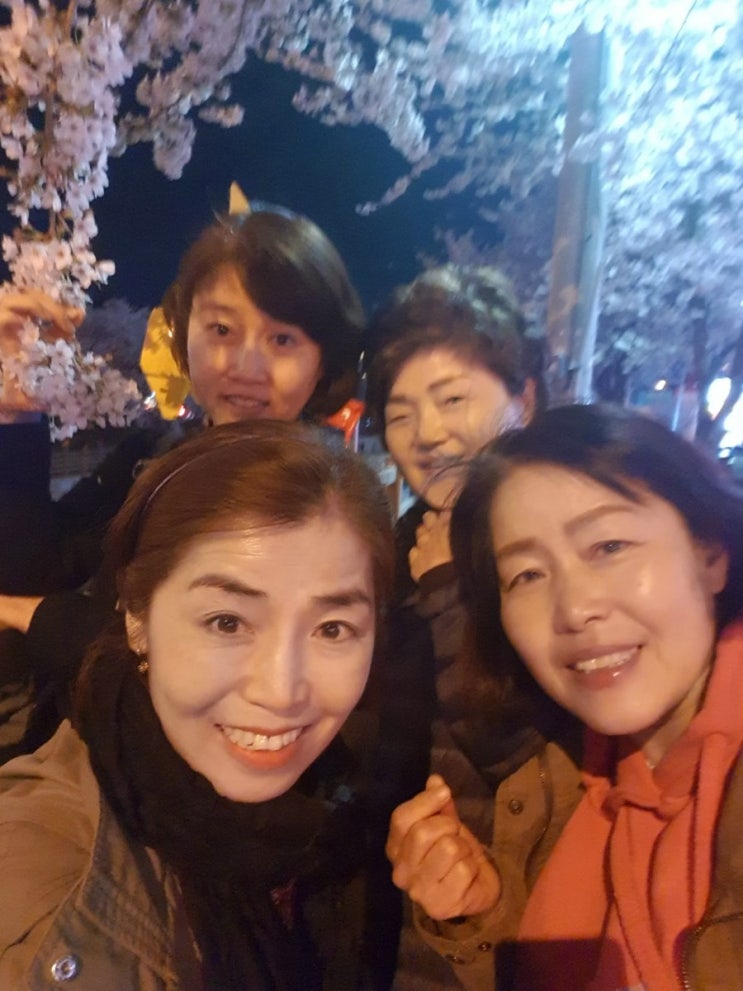구미 오공주 벚꽃축제에서 힐링했어요 (축협라인댄스 임복애강사) : 네이버 블로그