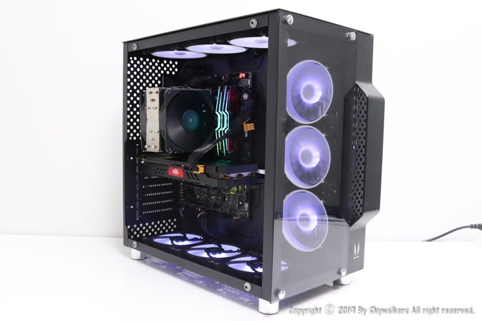 듀얼채임버와 통알루미늄으로 고급스러움과 견고함을~! 3RSYS AD 400 미들타워 사용기 : 네이버 블로그