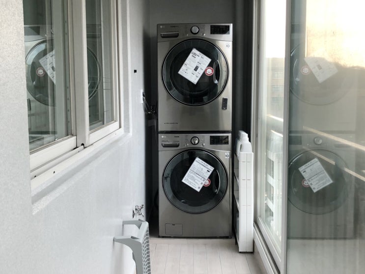 [혼수가전] LG 세탁기 LG F21VDP + 건조기 LG RH14VH 설치 및 사용 후기 : 네이버 블로그