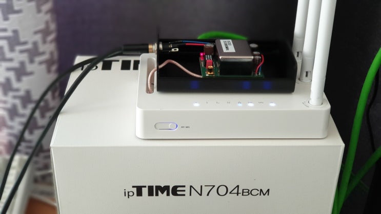IPTime N704 공유기 OCXO적용 : 네이버 블로그