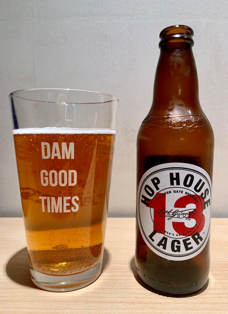 살짝 달큰하지만 밸런스 좋고 경쾌한 라거 / 맥주 / hop house 13 lager 홉하우스 13 라거 / the open ...