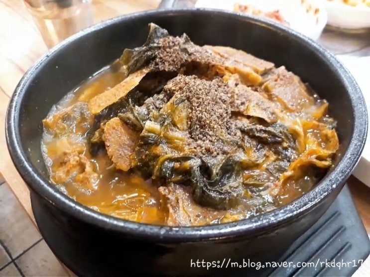 인천 부평맛집 청기와뼈다귀해장국 부평동 부평역맛집 24시영업하는 뼈해장국맛집 감자탕 네이버 블로그