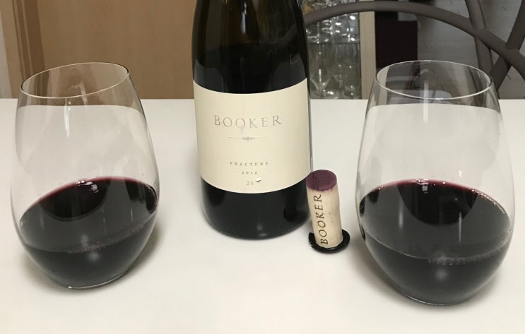Booker Fracture 24 Syrah 부커 빈야드 프랙처 24 시라 2012 : 네이버 블로그