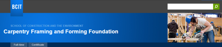 캐나다 목공학과, 캐나다 목수, BCIT carpentry학과, 캐나다 공립대학 목공학과 : 네이버 블로그