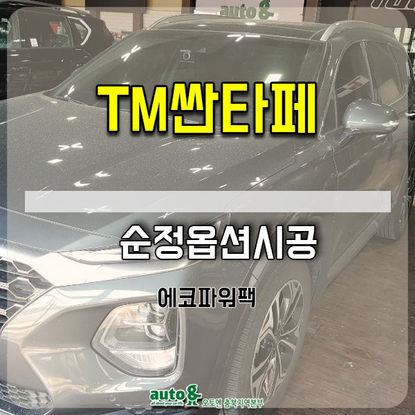 오토앤청주점 tm싼타페 에코파워캡 시공진행 : 네이버 블로그